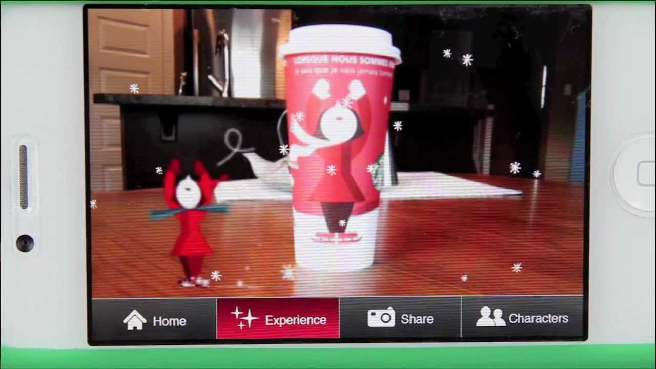 Starbucks Cup Magic App - YouTube