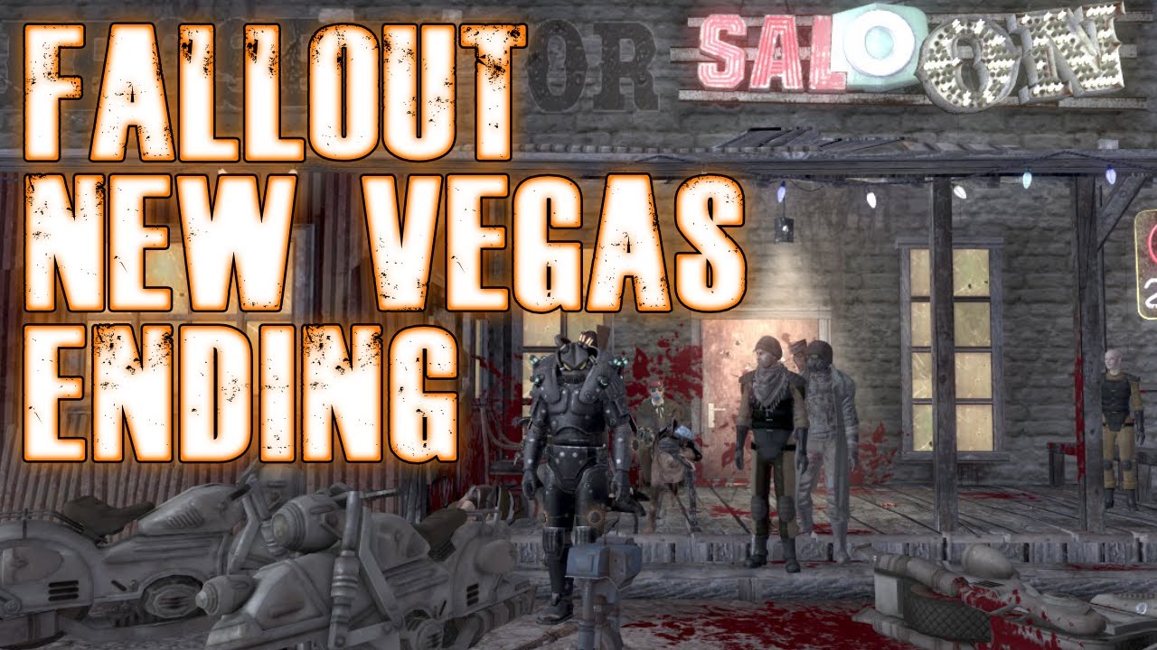 Finally Ending Fallout New Vegas - YouTube
