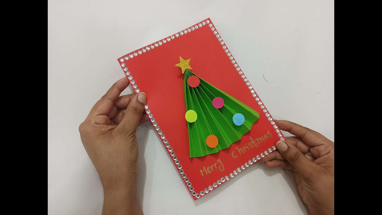 Christmas Greeting Card Making Ideas/ Merry Christmas Cad How To Make ...