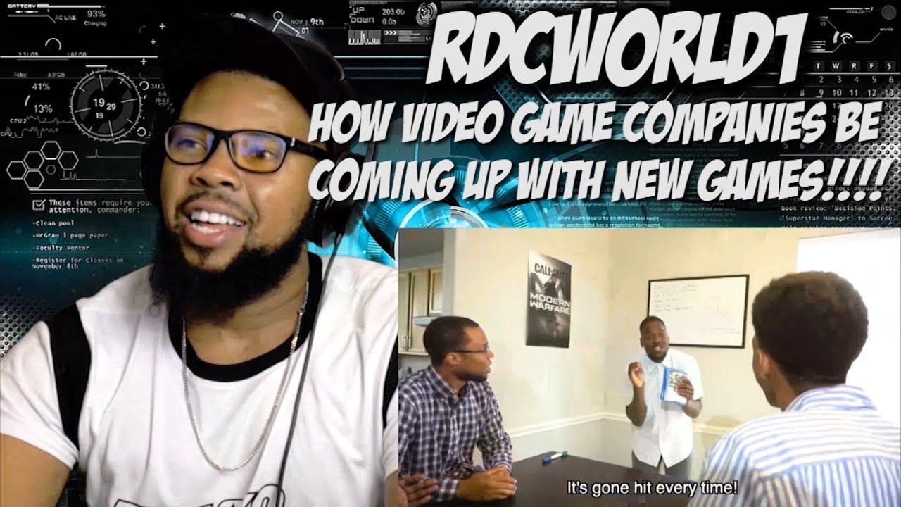 RDCWORLD1: How Video Game Companies be Coming Up with New Games - YouTube