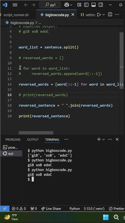 Reverse Each Word in a String - YouTube