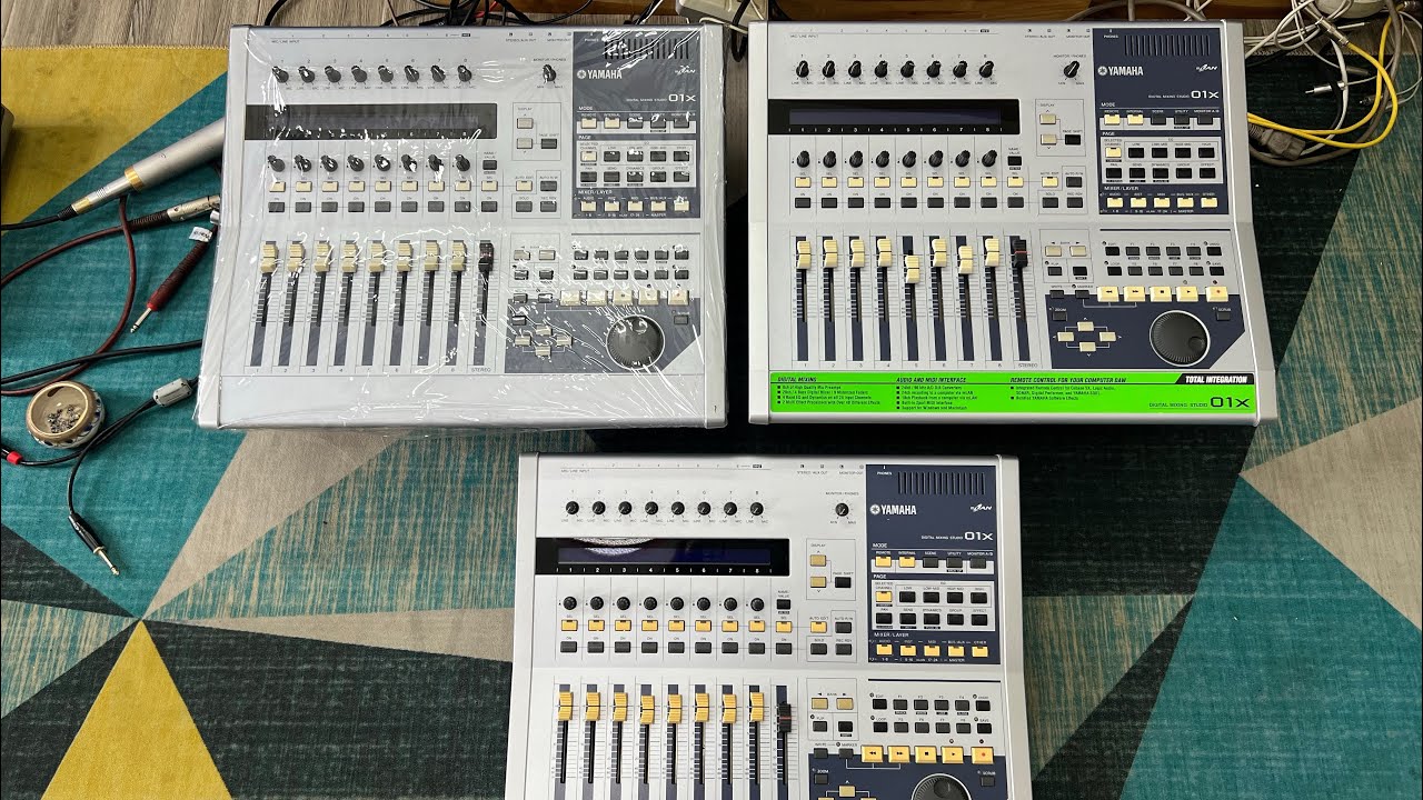 Mixer yamaha 01x - hướng dẫn sử dụng cơ bản - YouTube