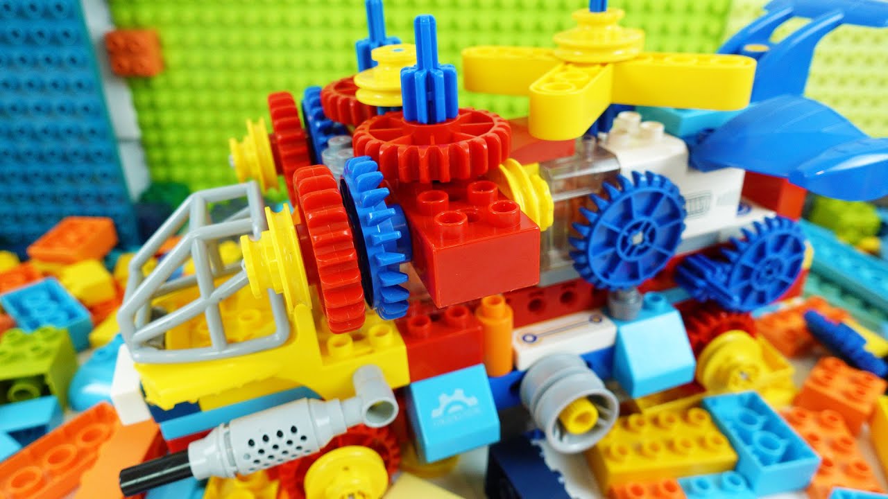 Satisfying Truck & Airplane DIY Construction with blocks - YouTube