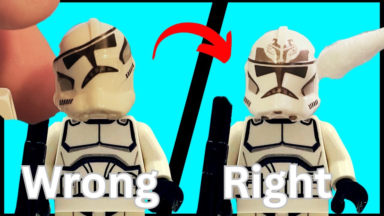 How to decal the BEST CUSTOM CLONE TROOPERS - YouTube