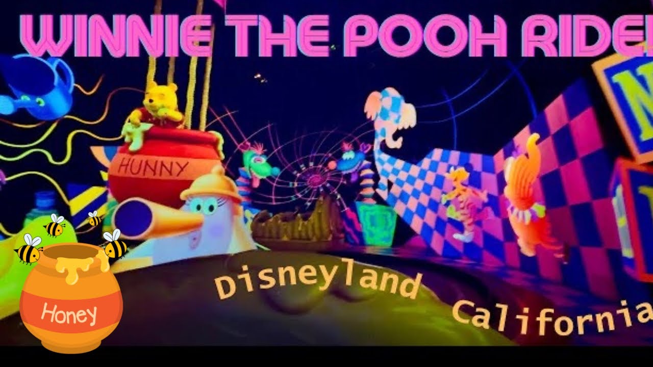 WINNIE THE POOH 🍯 Full Ride Experience at Disneyland Park Anaheim, CA # ...