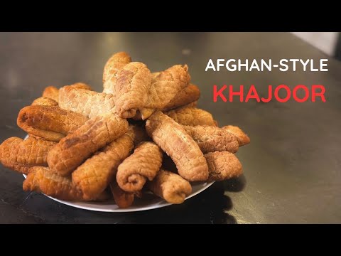 How to Make Afghan-Style Khajoor | Traditional Recipe - YouTube