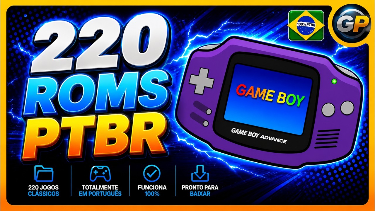 Pack de 220 Roms Game Boy Advance Traduzidas PTBR + Emulador Android ...