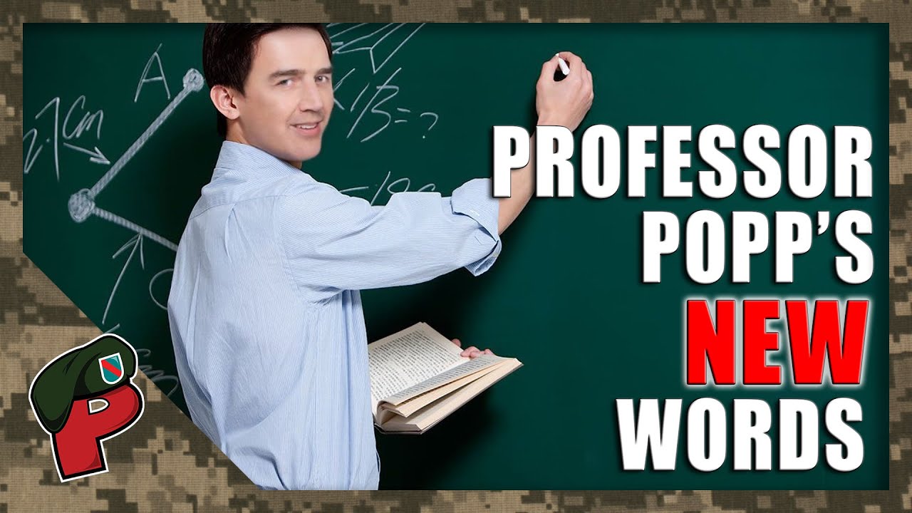 Professor Popp's New Words | Grunt Speak Shorts - YouTube