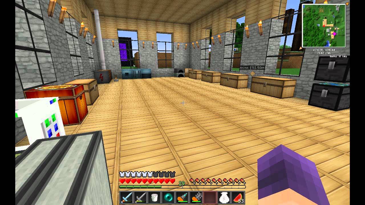 Minecraft 1.2.5 Let's Play - Episode 41- Crafting a Rainmaker ...