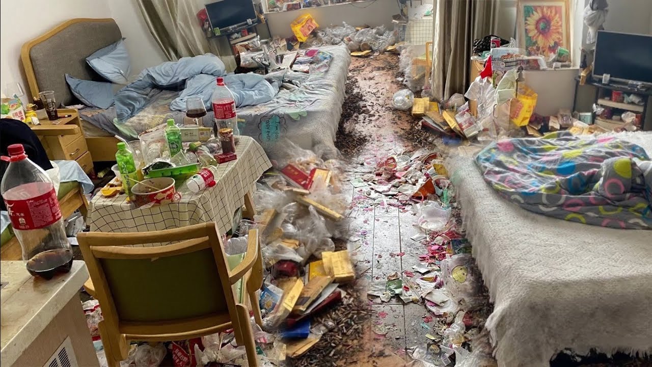 24 hours to make a messy home clean and tidy⁉️ 💪CLEAN DECLUTTER ...