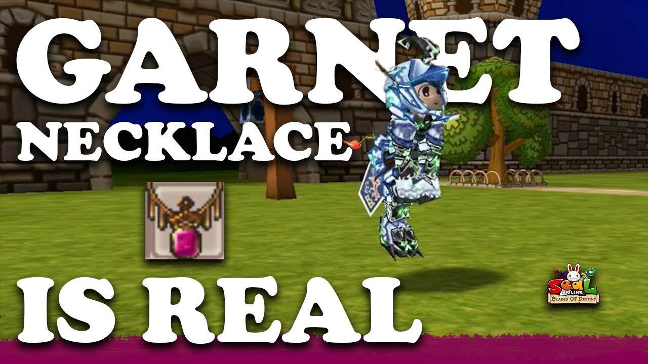 Not Bad. Broken Garnet Necklace [SEAL ONLINE BLADES OF DESTINY] - YouTube