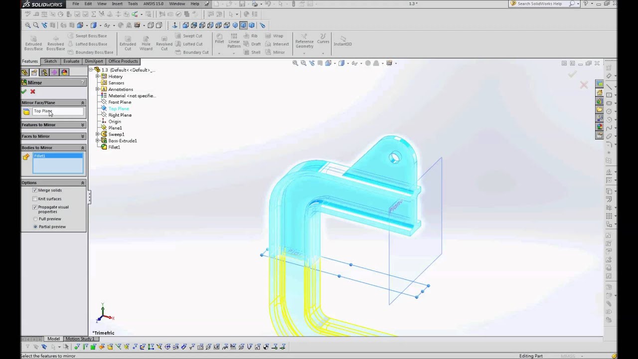 Section 1.3 Stresses in a C-Bar - YouTube