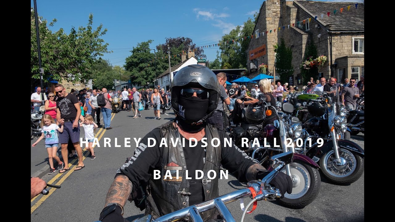 Harley Davidson Rally Baildon 2019 HD - 1080P - YouTube