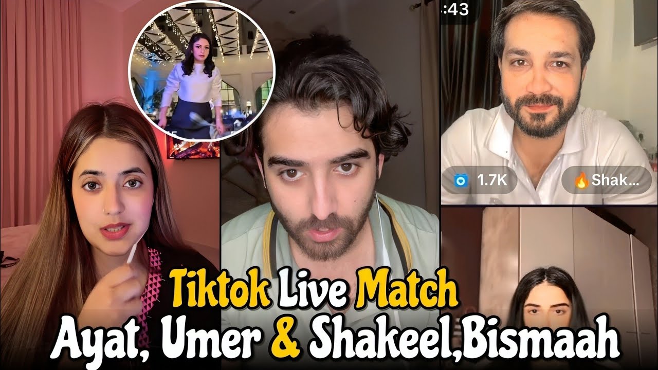 March 18, 2025 | TikTok Live Match 😂 Ayat , Umer Butt & Shakeel , Bismaah | Funny Moments 🤣🤣😂 ...