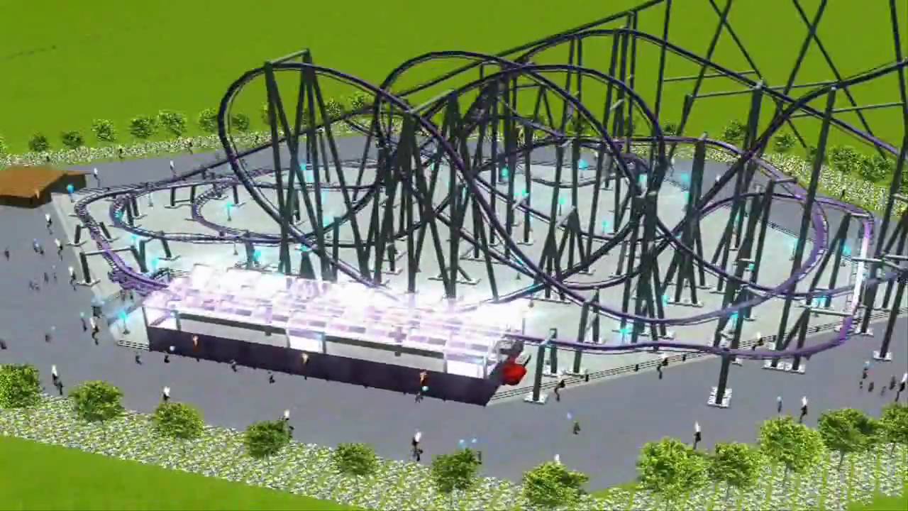 Rct3 Roller Coaster Tycoon 3 Purple Rain HD - YouTube