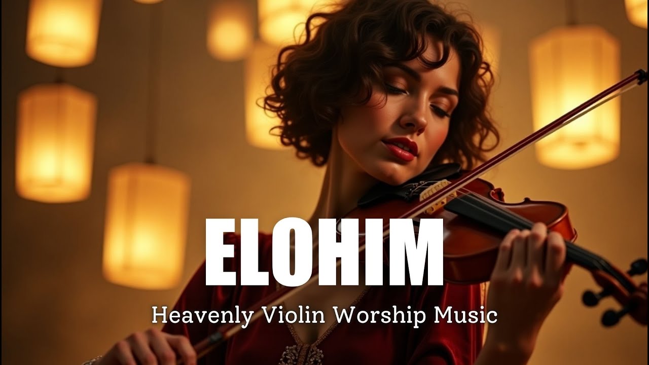12h ELOHIM Heavenly Violin Worship Music | Peaceful Instrumental for ...