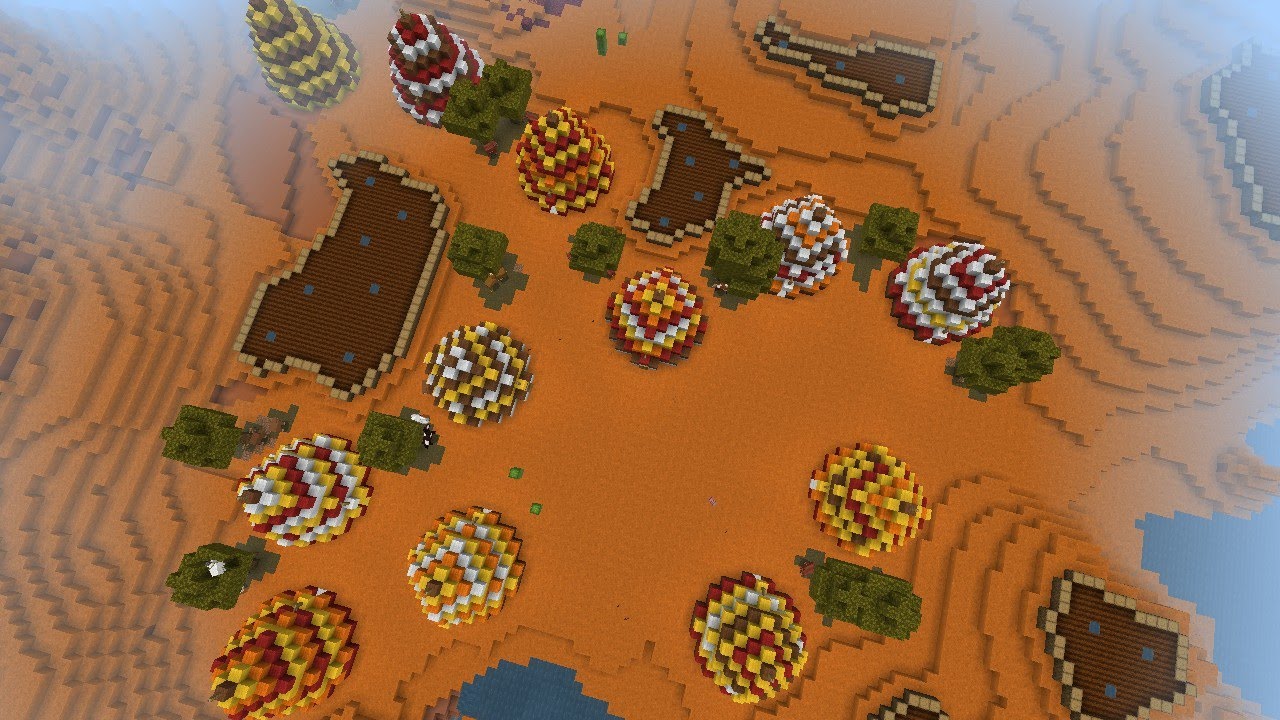 Minecraft - El Teepee Mesa Village (Downloadable) - YouTube