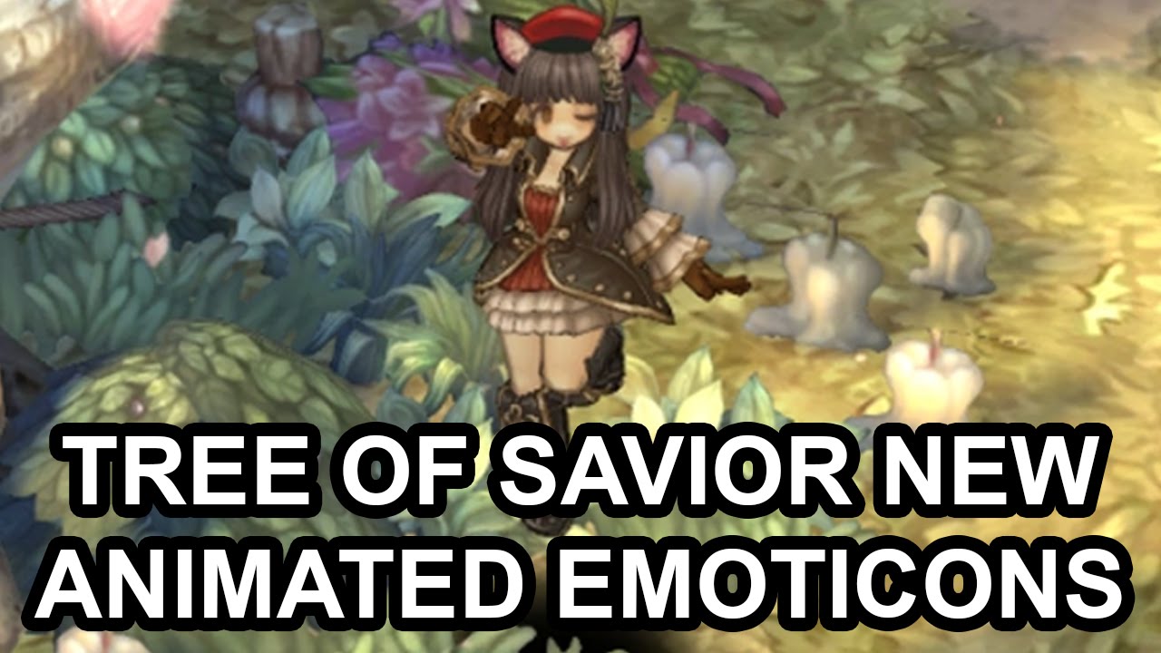 Tree of Savior Online Animated Emoticon Special Premium Version - YouTube