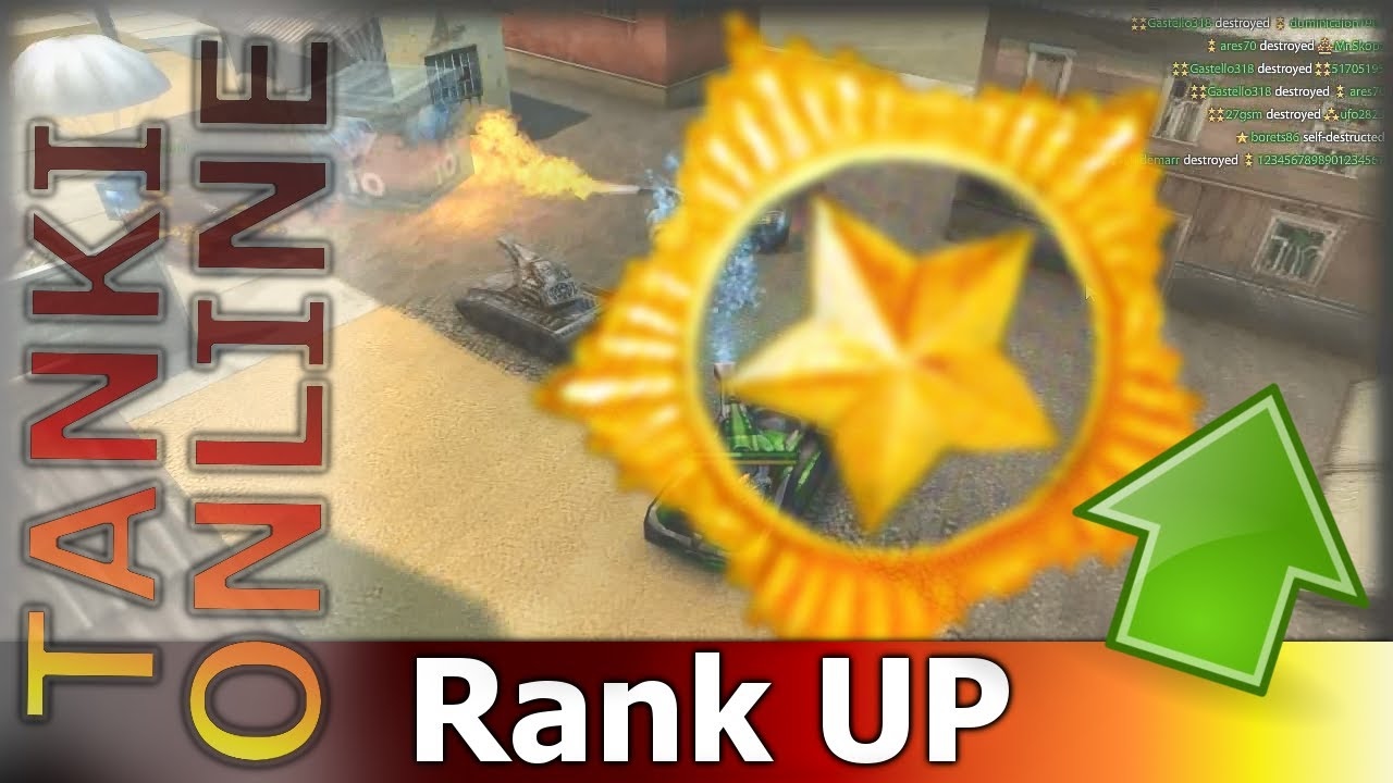 tanki Online - talk ranks up + some parkour edit - YouTube
