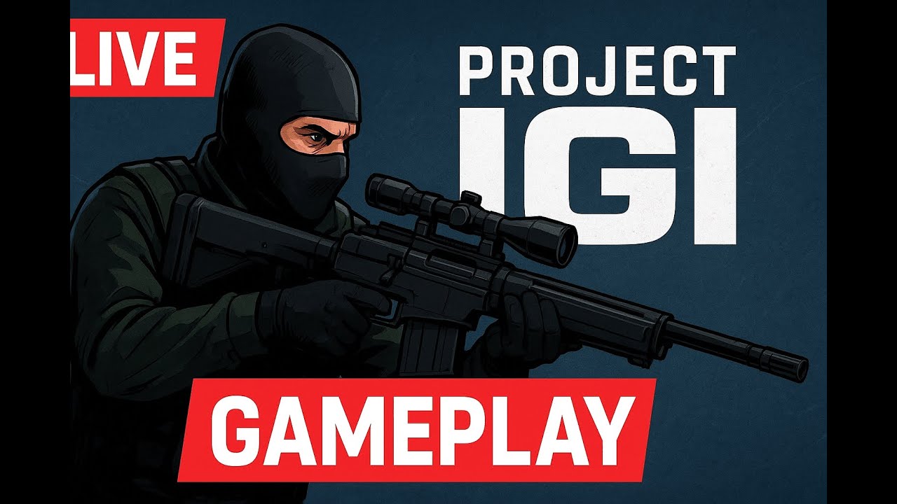 🎮 Project IGI Gameplay Live | Stealth Shooter Action Walkthrough ...
