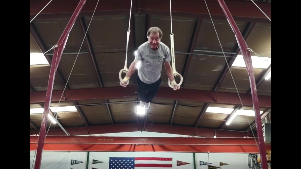 Planche on Rings at 65 - Gymnastics - YouTube