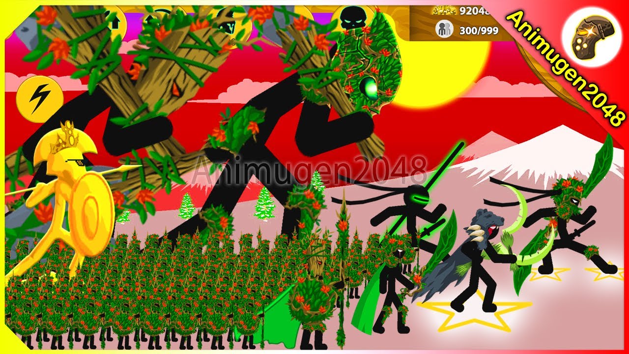 NEW SUMMON LEAFY EPIC FINAL BOSS, SICKLE BEAR, SHADOWRATH | Stick War ...