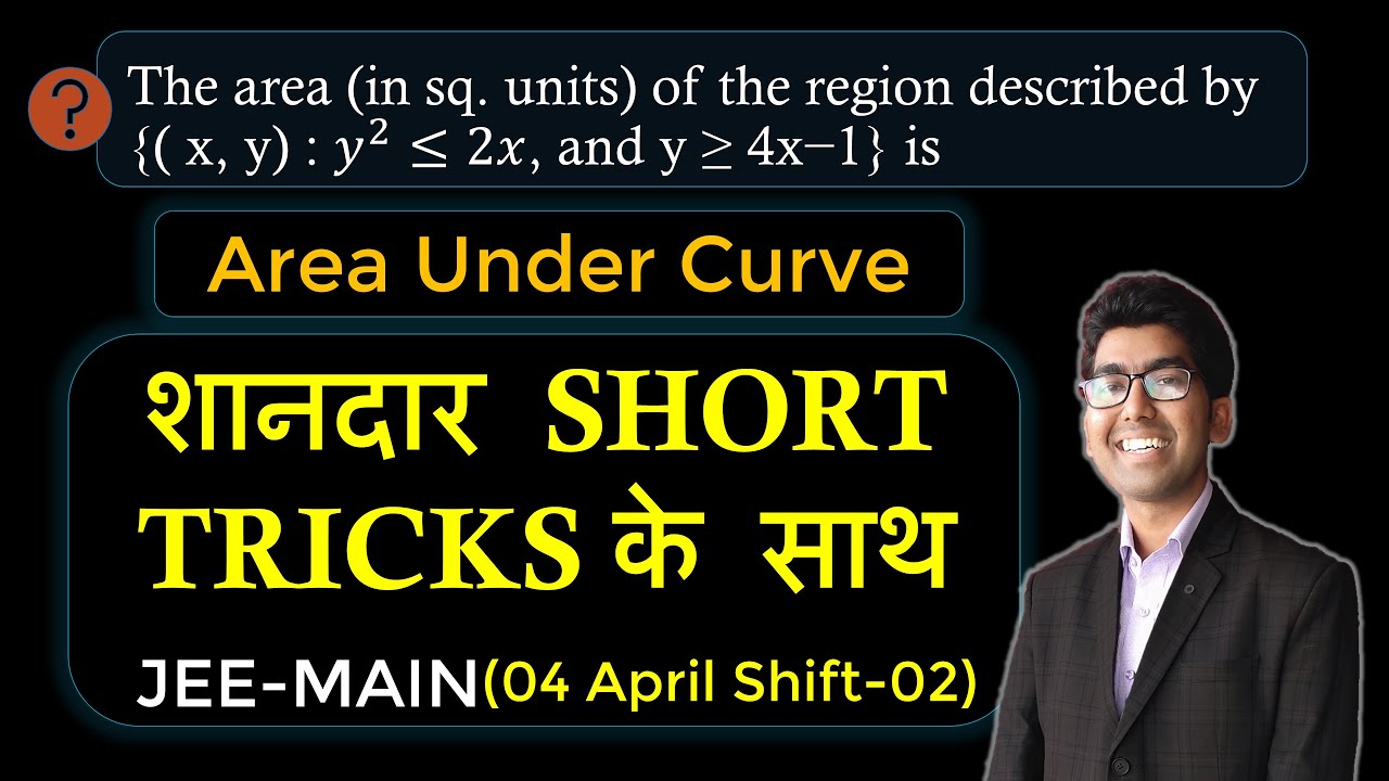 04 April Shift 2 The Area Of The Region Described By X Y 2 2 04-april-shift-2-the-area-of-the-region-described-by-x-y-2-2