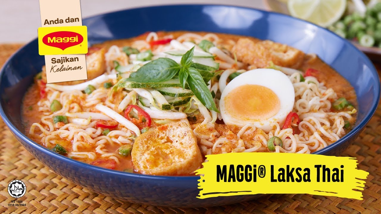 MAGGI Laksa Thai - YouTube