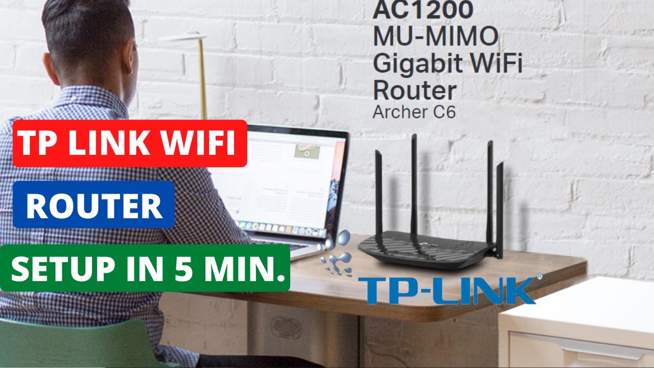 TP LINK WIFI ROUTER SETUP AT HOME - YouTube