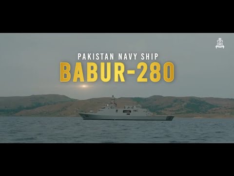 New Warship PNS BABUR-280 Joins Pakistan Navy Fleet on #PakistanDefenceDay