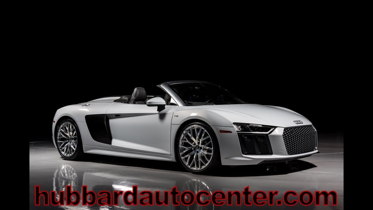 2017 Audi R8 Spyder V10 quattro AWD Convertible - YouTube