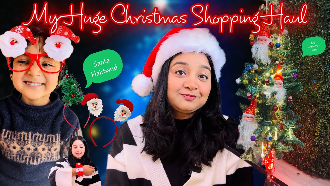 My Huge Christmas Shopping Haul😍| Shopping For Christmas🌲| My Christmas ...