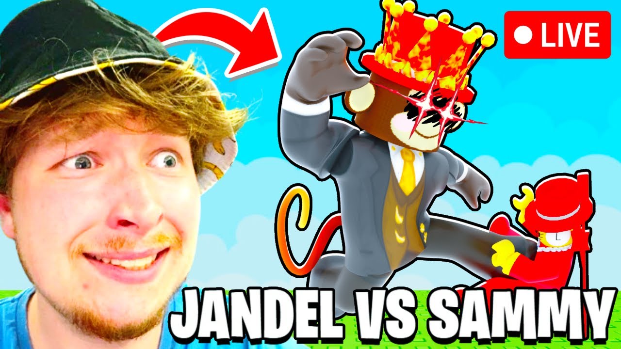 Jandel VS Sammy ADMIN ABUSE FIGHT - YouTube