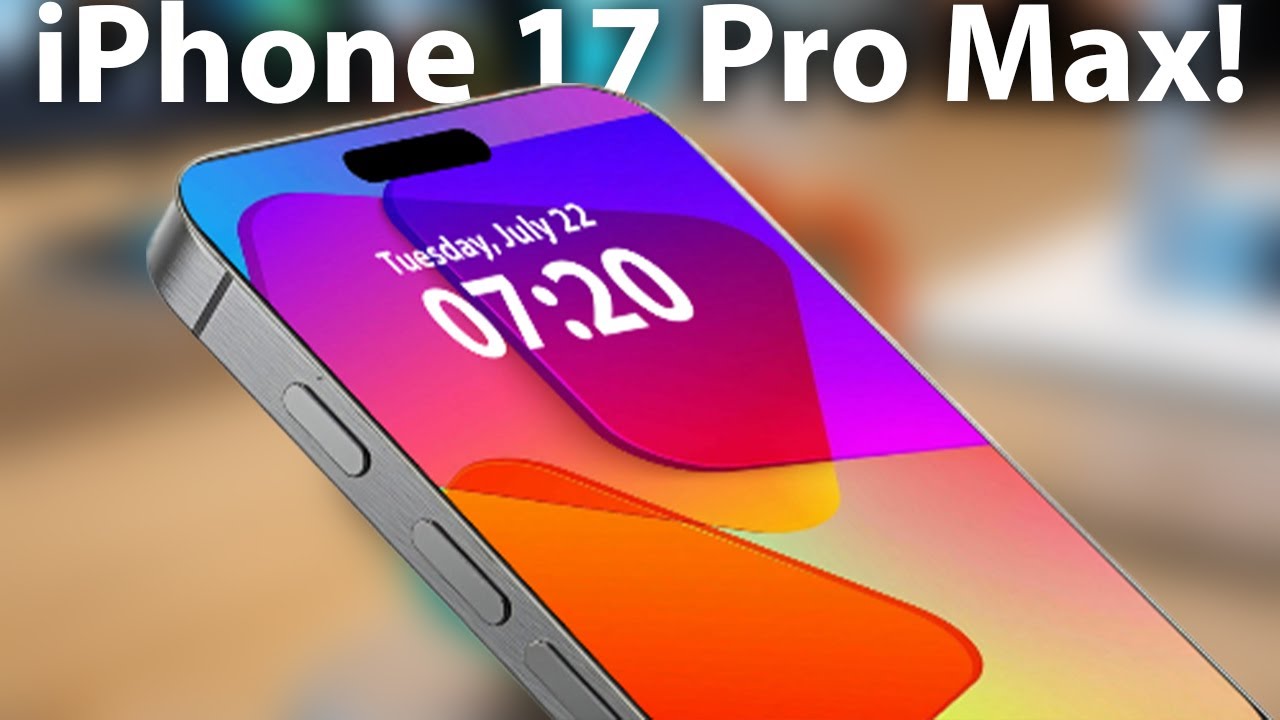 iPhone 17 Leak - Slimmer Bezels & Dynamic Island Redesign Confirm 2025 ...