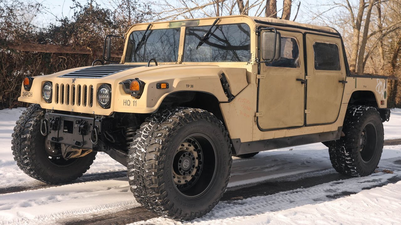 1996 AM General Humvee M1097A2 Walk-around Video - YouTube