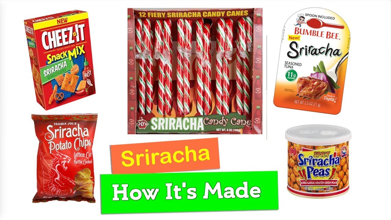 Sriracha How It's Made - Inside Huy Fong Foods - YouTube