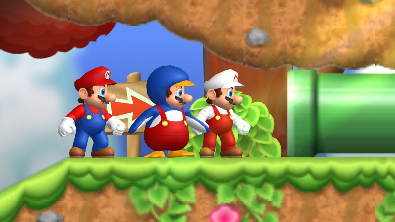 New Super Mario Bros. 4 - Gameplay Walkthrough #02 - YouTube
