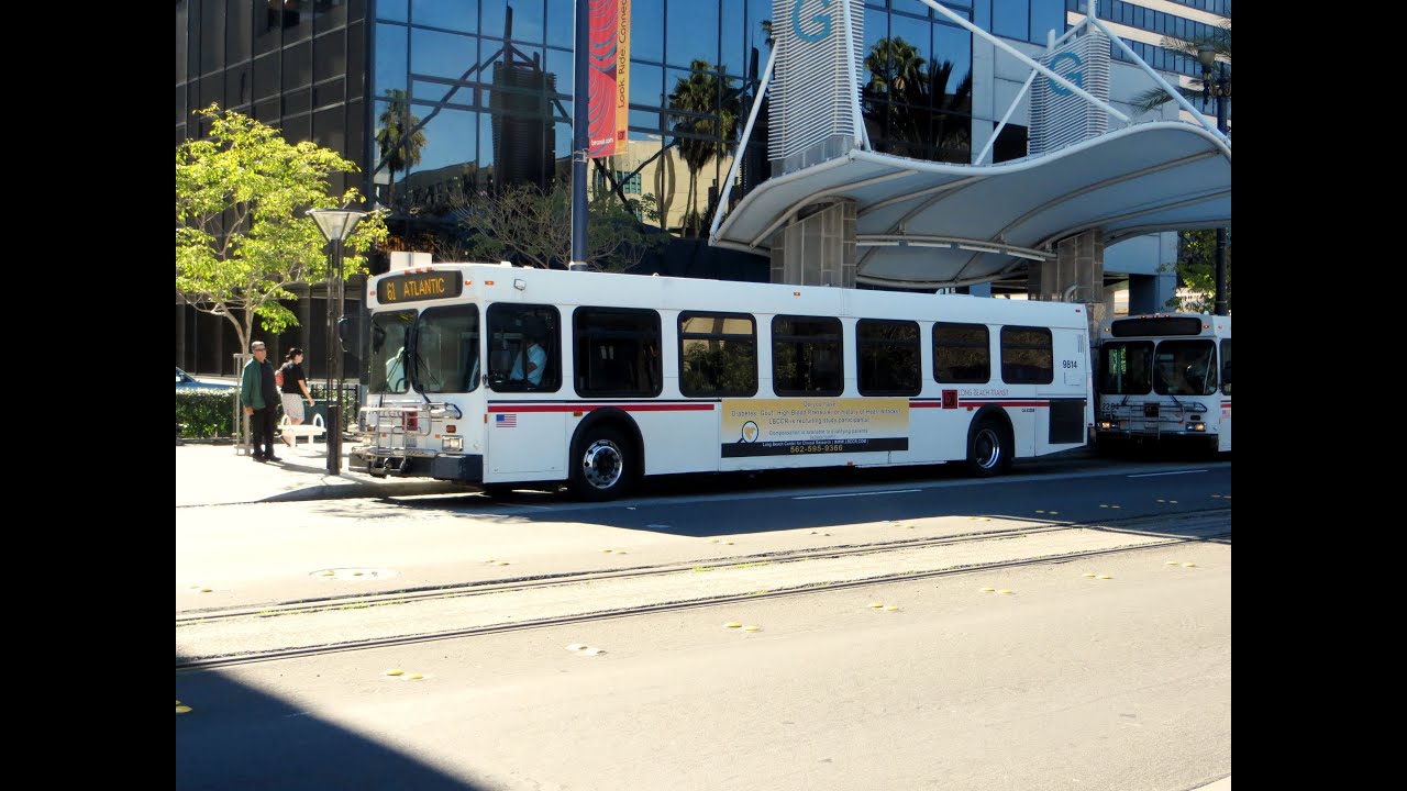 Long Beach Transit_1998 New Flyer D40LF #9810 - Line 93 - YouTube