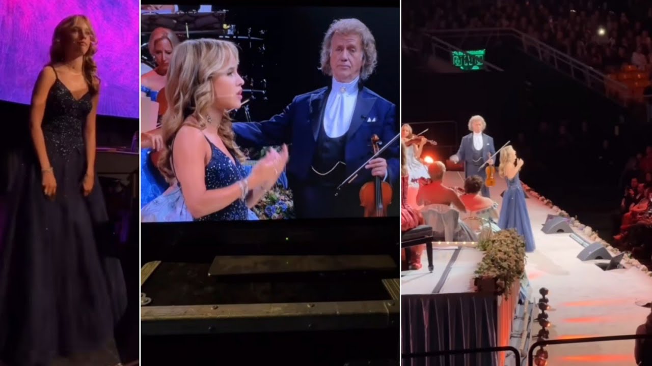 Today's best Performance of Emma Kok & Andre Rieu in Big Chile Concert ...