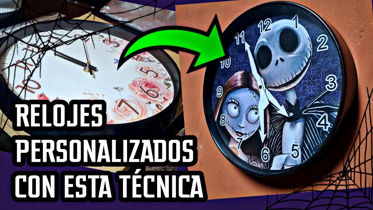 PERSONALIZA RELOJES CON ESTA TÉCNICA🤩👌 relojes a tu gusto TUTORIAL FÁCIL explicado / ARTONI ...