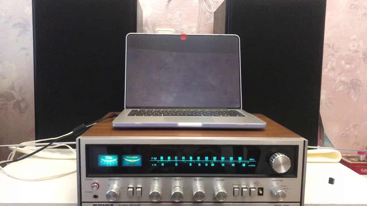 Monarch 5500 Stereo Receiver, 1978, made in Japan + ReVox Studio 4 mk2 ...