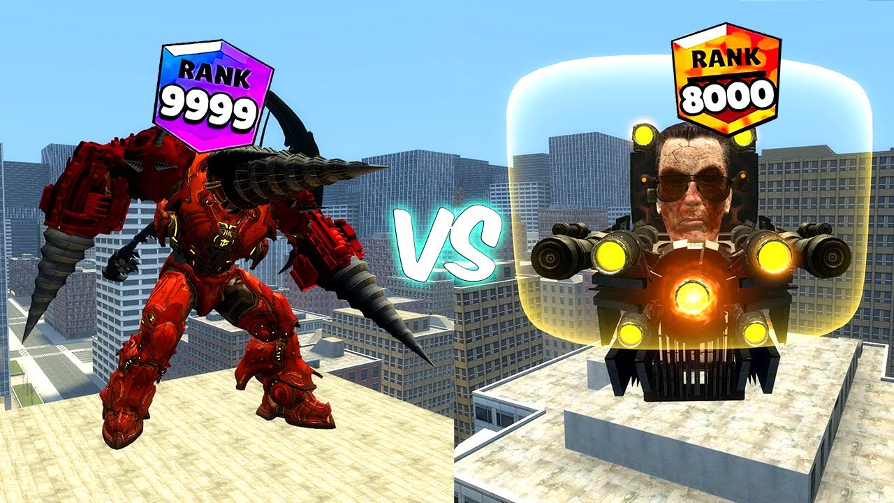 UPGRADED TITAN DRILLMAN- FUTURE CAMERAMAN TITAN vs GMAN SHIELD SKIBIDI ...