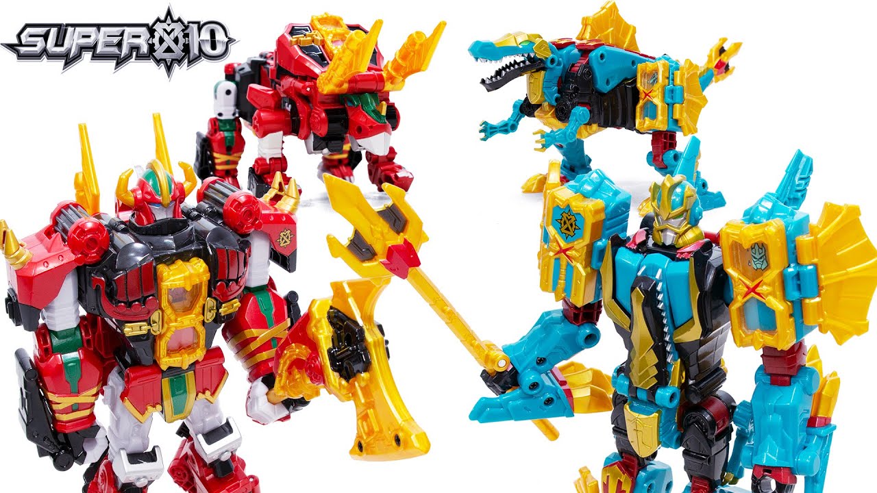 Super10 Dx Spinos TriHorn ChangeMode Beast Warrior TriCannon ...