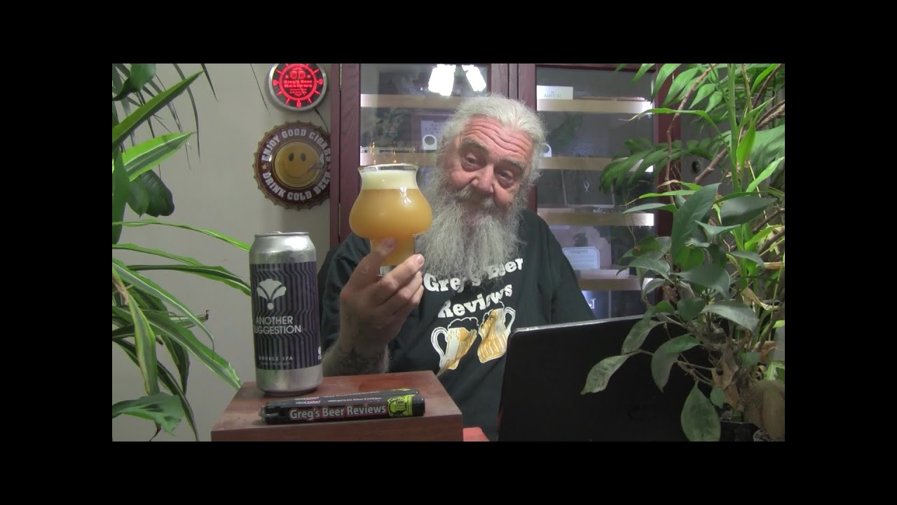 Beer Review # 4287 Bearded Iris Brewing Another Suggestion IPA - YouTube