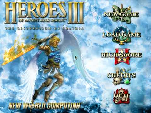 Heroes 3 of might and magic (homm3) - main menu theme ost - YouTube
