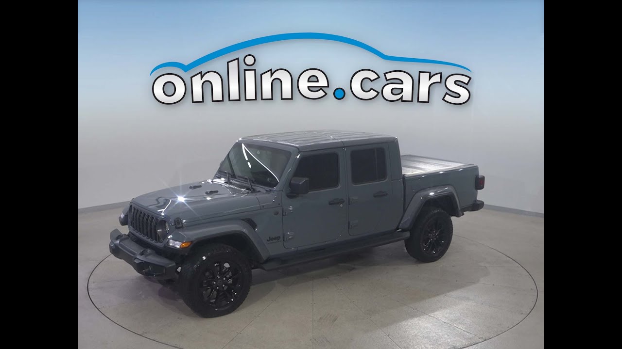 A56698HT Used 2024 Jeep Gladiator Gray SUV Test Drive, Review, For Sale ...