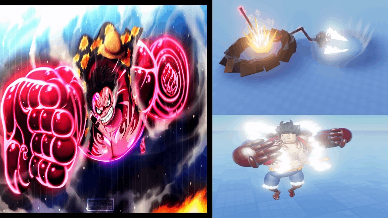 Luffy Gear 4 + Skills || Roblox Studio!! - YouTube