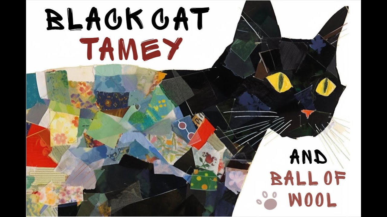 Black Cat Tamey and Ball of Wool | Bedtime Stories | English Stories ...