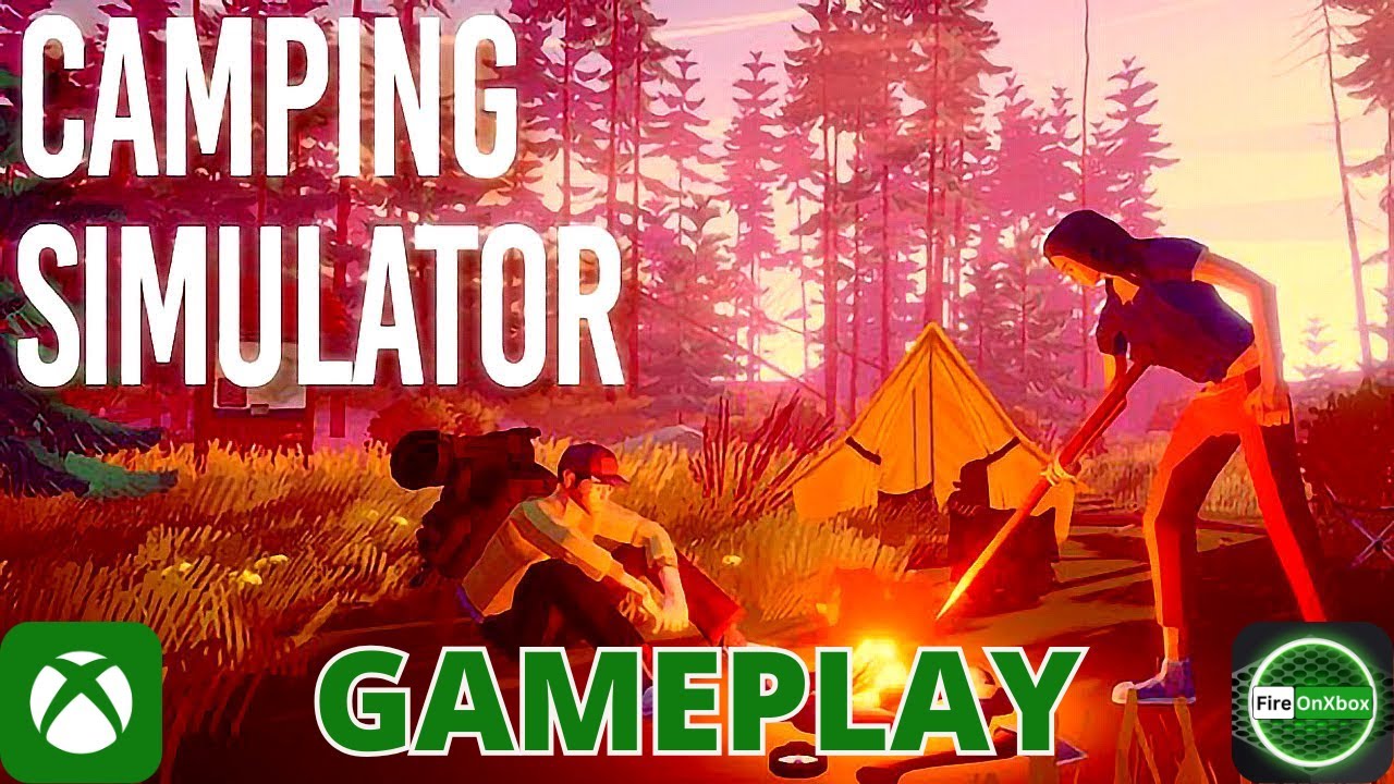 Camping Simulator: The Squad - Gameplay on Xbox - YouTube