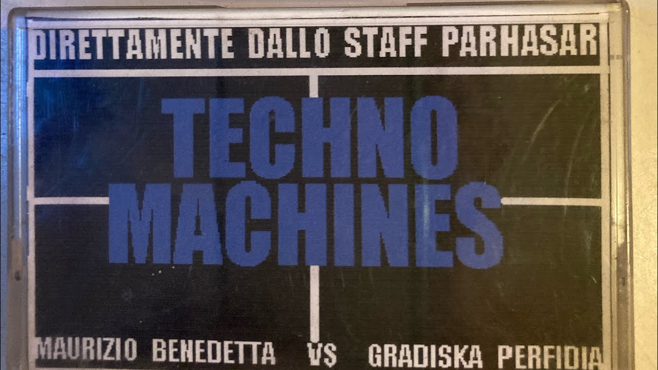 TECHNO MACHINES Vol 1 MAURIZIO BENEDETTA & MICRO Dj vox GRADISKA Completa By FEDE85 ULTIMO ...